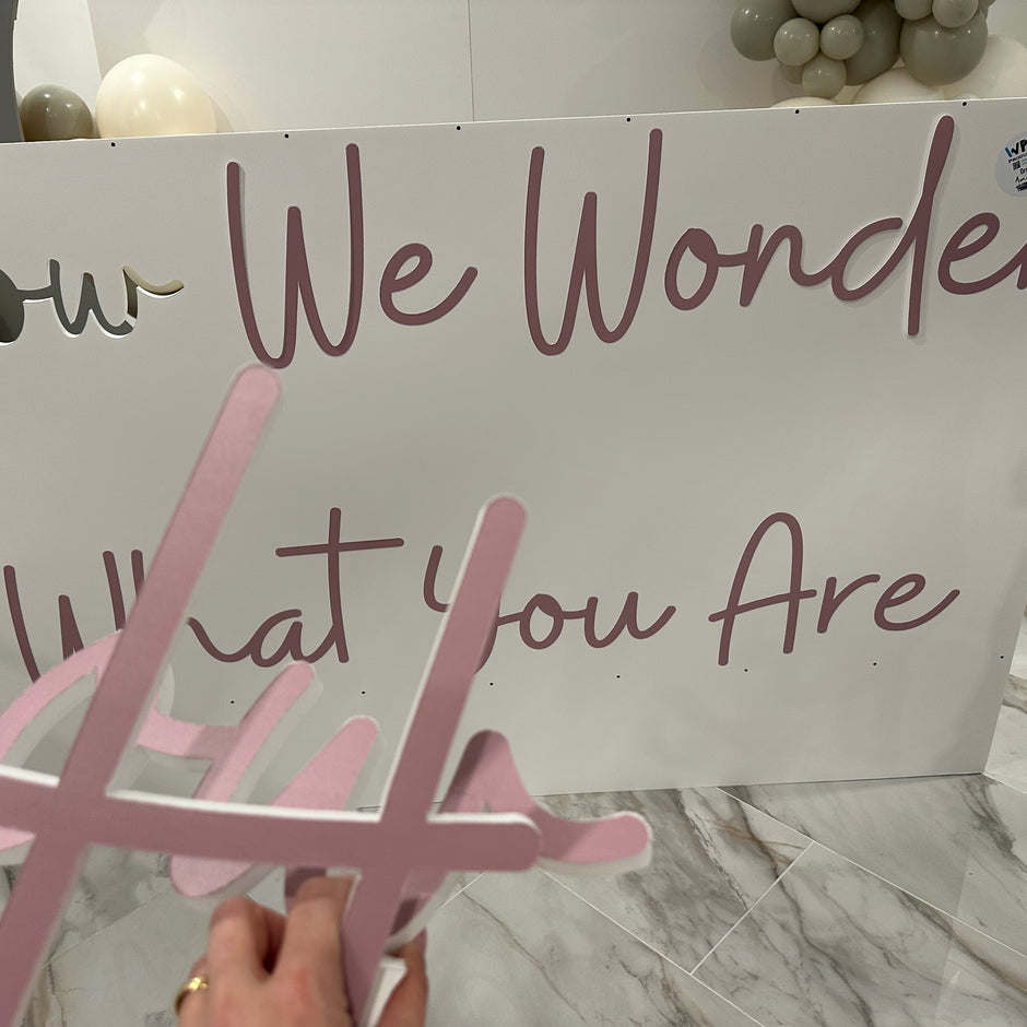 Foam Board 3d Lettering - 2 Lines – WPE Production