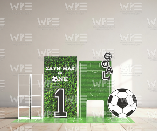 soccer backdrop ideas