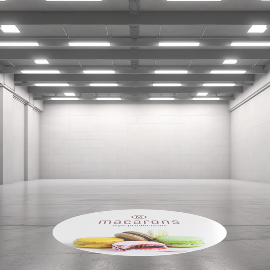 Custom Floor Wrap with Vibrant Barbie Design for Events | WPE ...