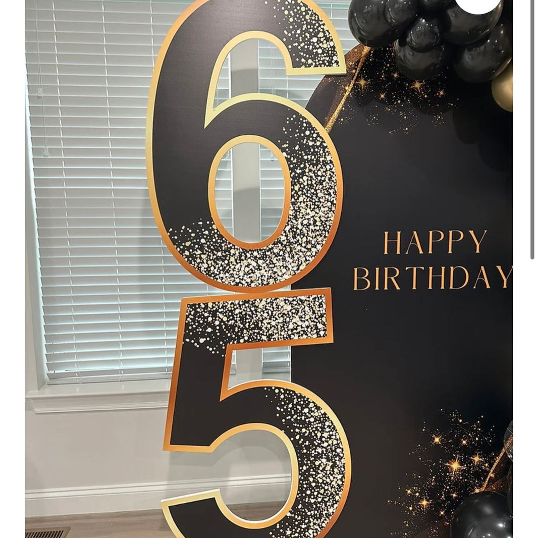 3ft Number Cutouts – WPE Production